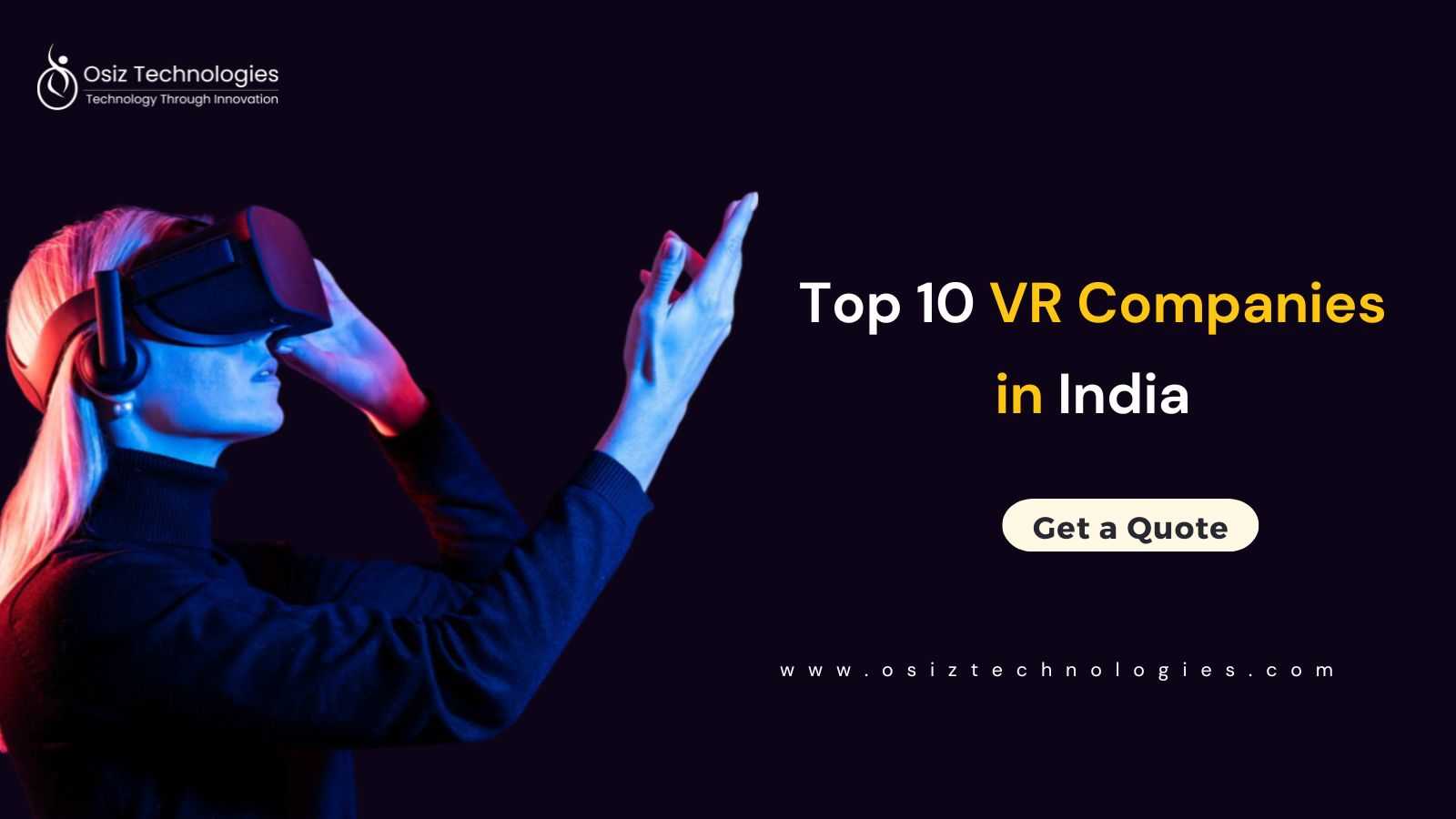 Discover the Top 10 #vr Companies in India, drivin..